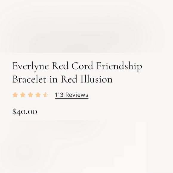 Kendra Scott | Jewelry | Kendra Scott Everlyne Red Cord Friendship ...